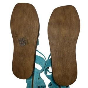 Free People | Shoes | New Free People Sun Chaser Tall Gladiator Sandals ...